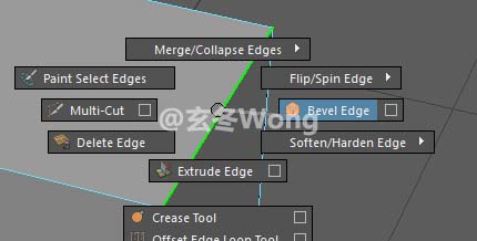 [Maya]Polygon建模的常用操作与命令